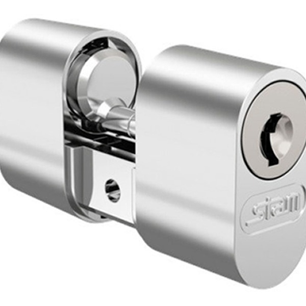 Cilindro Tambor Miolo Para Fechadura Stam Original Cromado | Leroy Merlin