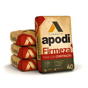 Cimento CP V ARI 40kg Apodi | Leroy Merlin
