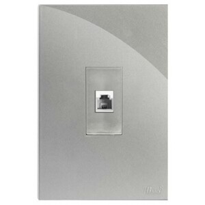 Cj Rj11 Vertical 4x2 Recta Prata Gloss - Brg11440-5pt | Leroy Merlin