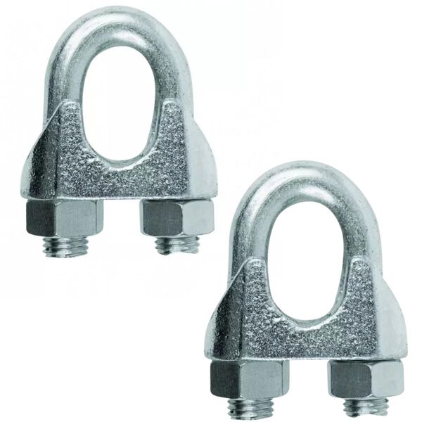 Clips Para Cabo De Aço 10 Mm - 25/64 - 02 Un Prando | Leroy Merlin