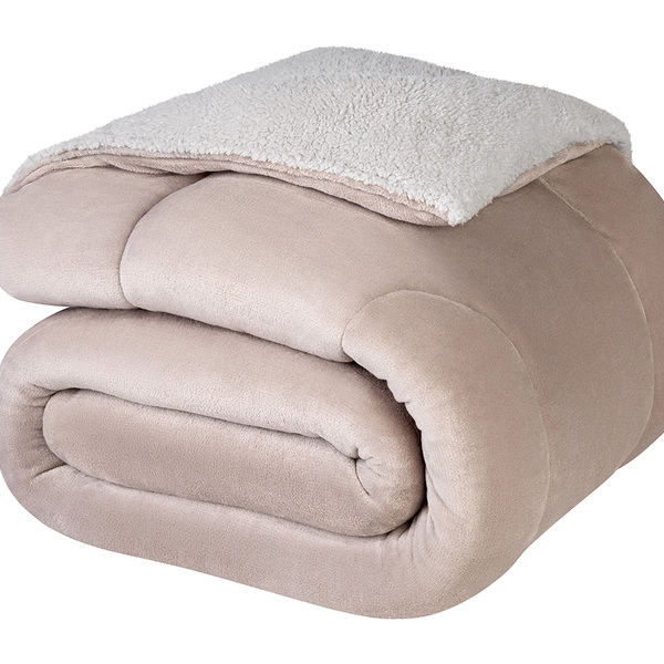 Coberdrom Lepper Dupla Face Casal Prisma 2,00m X 2,20m Areia | Leroy Merlin