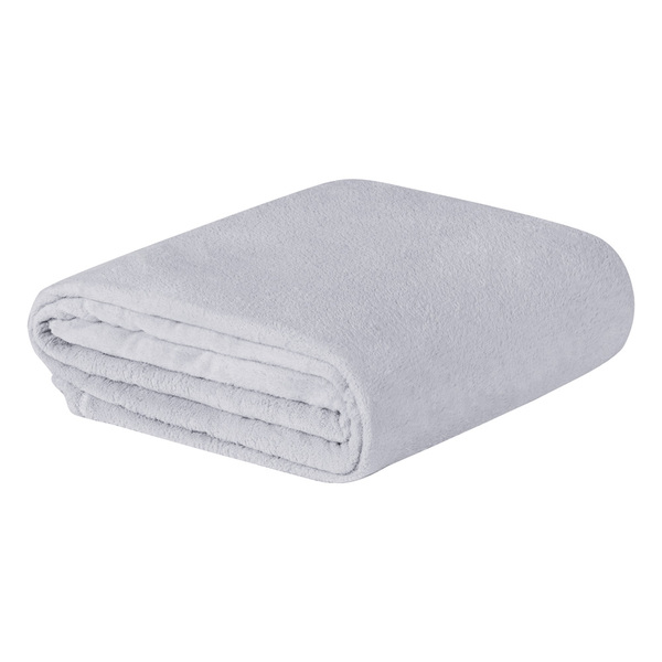 Cobertor Coberta Soft Touch Queen Mantinha Fleece - Cinza | Leroy Merlin