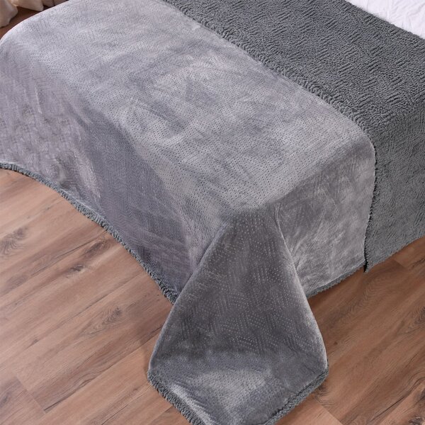 Cobertor King Sherpa Dupla Face Toque Lã De Carneiro | Leroy Merlin