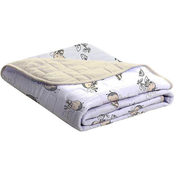 Cobre Leito Tecebem Baby Malha Lili 85cm X 145m Perola | Leroy Merlin