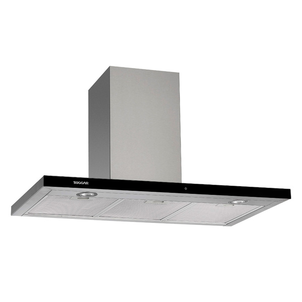 Coifa de Parede Suggar 90cm Inox 5 e 6 Bocas Granada Slim TP1192IX 220V ...