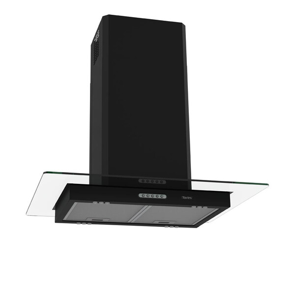 Coifa Terim Ilha Teto Vidro Reto Black 75 Cm | Leroy Merlin