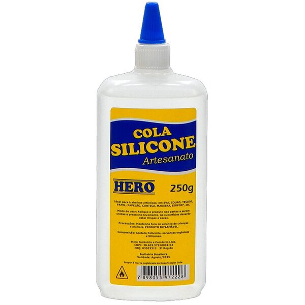 Cola Silicone Hero Para Artesanato 250g | Leroy Merlin