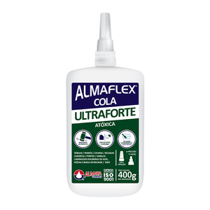 Cola Ultra Forte Resistente A Umidade E Temperatura Almaflex 400g ...