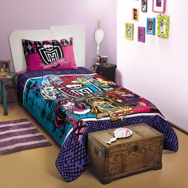 Colcha Matelassê Monster High 1.50 X 2.10 M - Lepper | Leroy Merlin