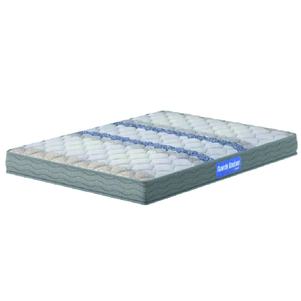 Colchão Casal Espuma D33 Guarda Costas Sleep 138x188x14cm Branco / Cinza Probel - Suporta Até ...