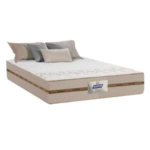 Colchão Casal Floral Mola Bonnel (22x138x188) Areia E Branco - Gazin ...