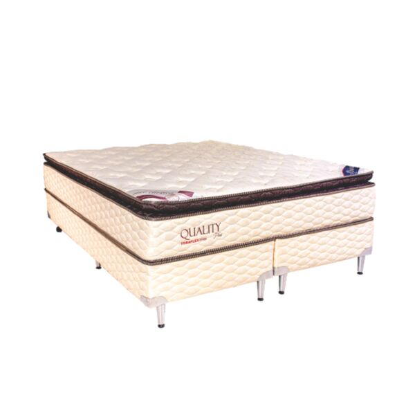 Colchão De Molas Ensacadas Quality Plus + Base Casal Fcd Toraflex ...