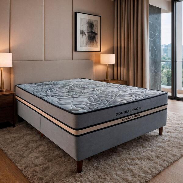 Colchão King Molas Ensacadas Active + Base 193x203x70 | Leroy Merlin