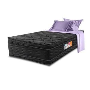 Colchão Solteiro Black 88x188x32 Double Face Espuma D33 Preto | Leroy ...
