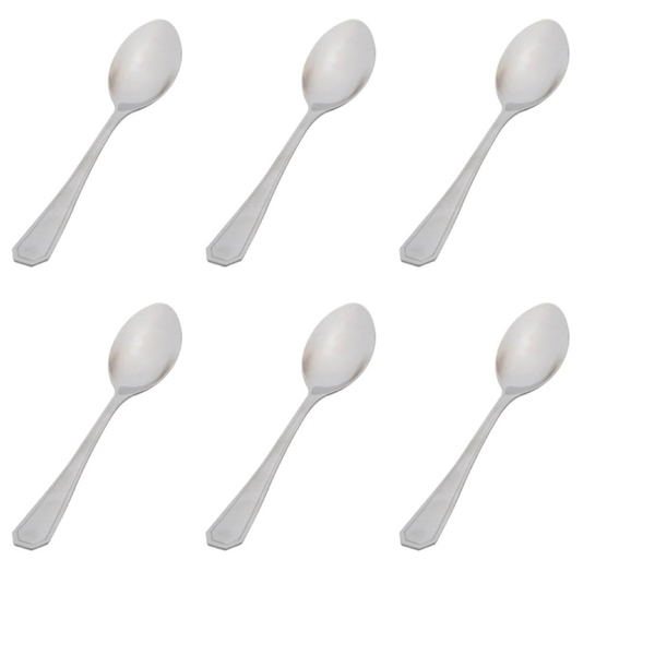 Colher 6 De Sobremesa Aço Inox Victoria Doce Sobremesa Colhe | Leroy Merlin