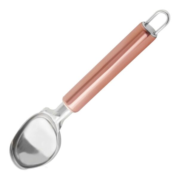 Colher Para Servir Sorvete Em Aço Inox Com Cabo Rose Gold 20cm - Wp ...