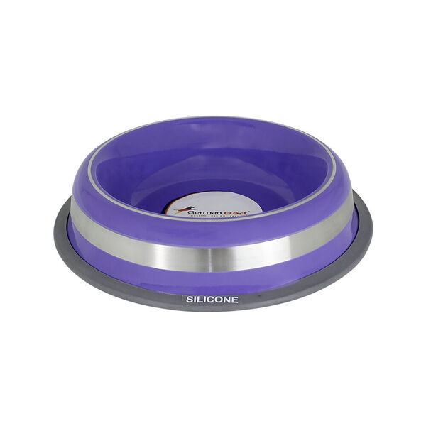 Comedouro Inox Prestige Roxo 210ml - Antiderrapante E Durável | Leroy ...