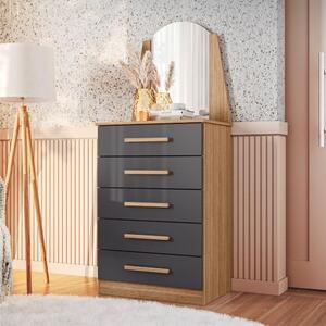 Comoda Brighton Nature/titanium | Leroy Merlin