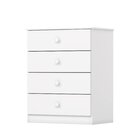 Cômoda Infantil 4 Gavetas Branco Labirinto Branco | Leroy Merlin