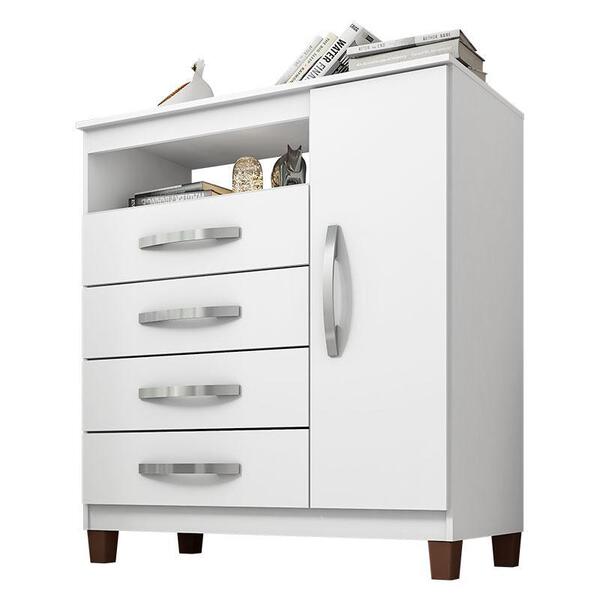 Cômoda Sapateira Catar Branco - Incorplac | Leroy Merlin