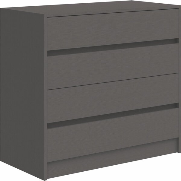 Cômoda modulada 4 Gavetas Urban Móveis Castro Onix | Leroy Merlin
