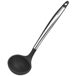 Concha De Silicone E Cabo Inox Talher Cinza Cool Grey Oxford | Leroy Merlin