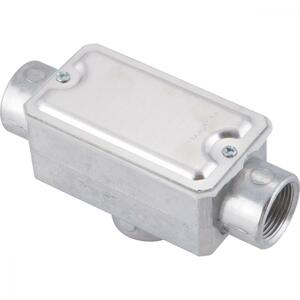 Condulete Fixo 3/4" Tipo "tb" - Com Tampa / Rosca Bsp / Sem Pintura ...