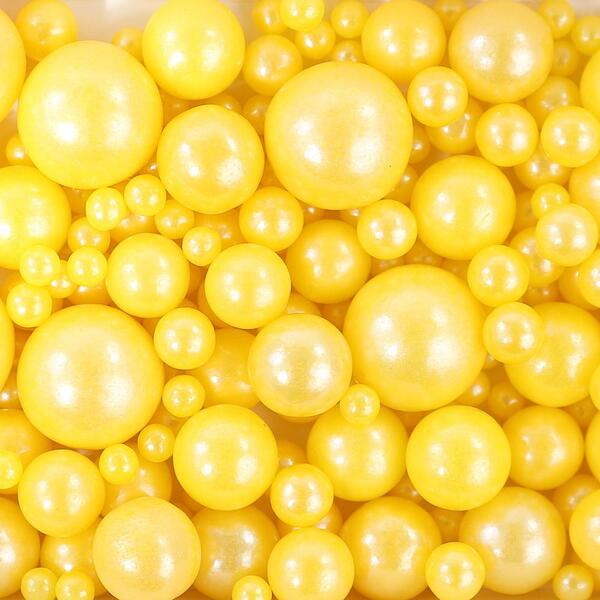 Confeito Açucarado Perolizado Amarelo 100gr Allonsy | Leroy Merlin