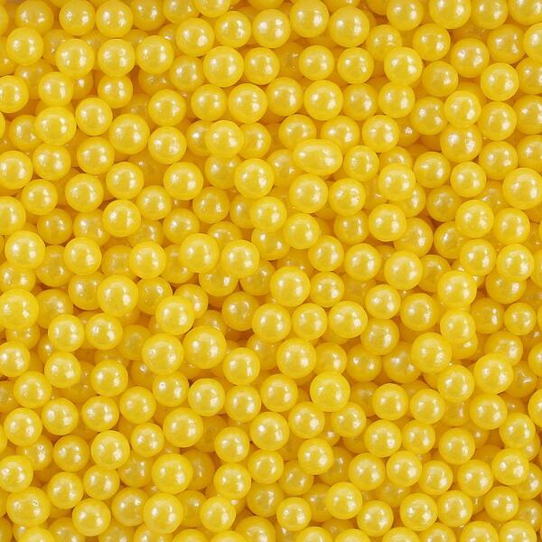 Confeito Açucarado Perolizado Amarelo 100gr Allonsy | Leroy Merlin