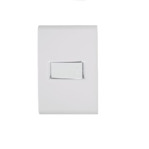 Conjunto 1 Interruptor Simples Horizontal 10a 4x2 Tramontina Liz | Leroy Merlin