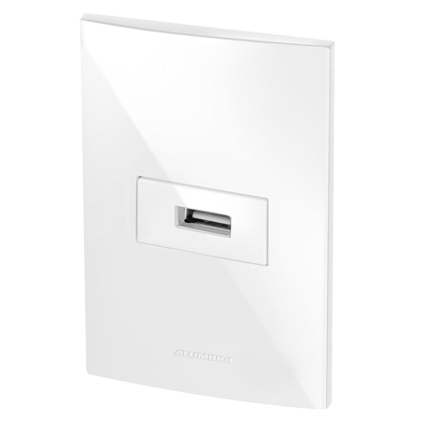 Conjunto 1 Tomada Usb - Alumbra Inova Pro - Abb35 | Leroy Merlin