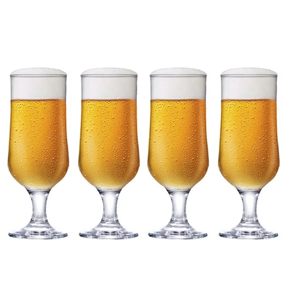 Conjunto 4 Taças Cerveja Vidro 350ml Eden Class Home | Leroy Merlin
