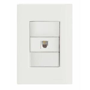 Conjunto 4x2 - 1 Tomada Rj 45 (cat. 5e) | Leroy Merlin