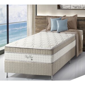 Cama Box Colchão Solteiro 88cm Molas King Best Anjos | Leroy Merlin