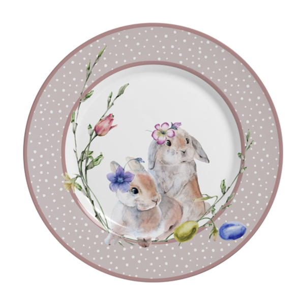 Conjunto Com 6 Pratos De Sobremesa Chloe Charm Pascoa Ø21cm | Leroy Merlin