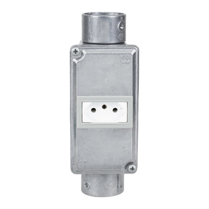 Conjunto Condulete 1" 1 Tomada 10A Tipo XPW 20 Wetzel | Leroy Merlin