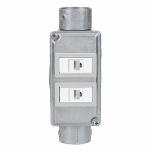 Conjunto Condulete 1" 2 RJ45 Tipo XPW 20 Wetzel | Leroy Merlin