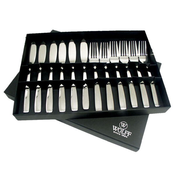 Conjunto De 12 Talheres Para Peixe Em Aço Inox London Wolff | Leroy Merlin