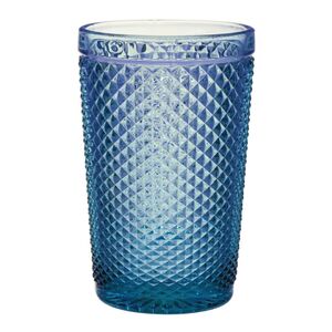 Conjunto De Copos Bico De Jaca De Vidro Azul - 355ml - 6pcs 8cmx12 ...