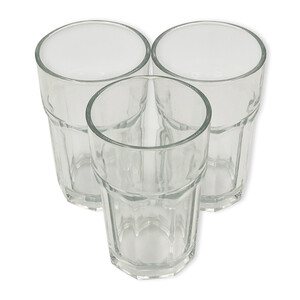 Conjunto De Copos De Copos De Vidro 3 Unidades Transparente | Leroy Merlin