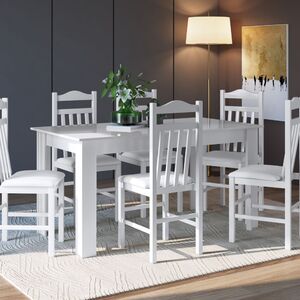 Jogo Mesa Tatiane Em Madeira De Demolição - Cód 1232 | Leroy Merlin