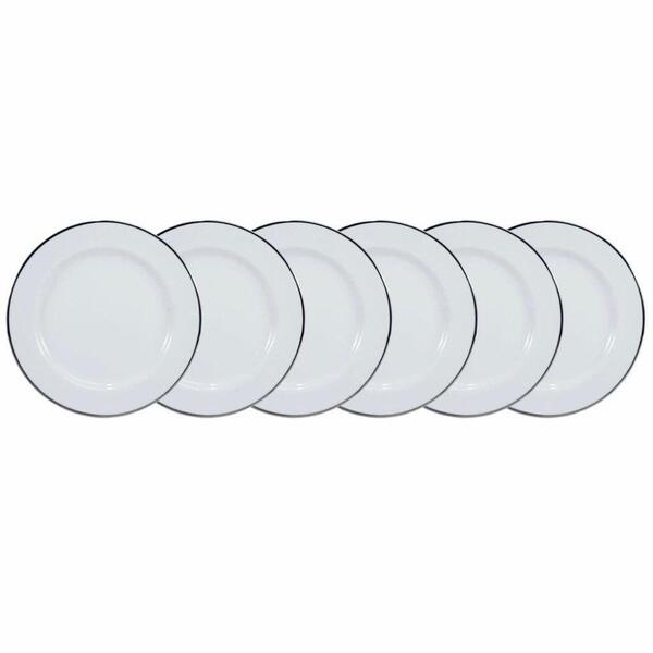 Conjunto De Pratos De Sobremesa 06 Peças Prata | Leroy Merlin