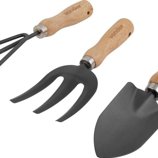 Conjunto Para Jardim 3pc Cabo Madeira Vonde | Leroy Merlin