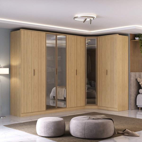 Conjunto Ravi Módulo 6 Portas + Canto + Módulo 2 Portas Olmo Italiano ...