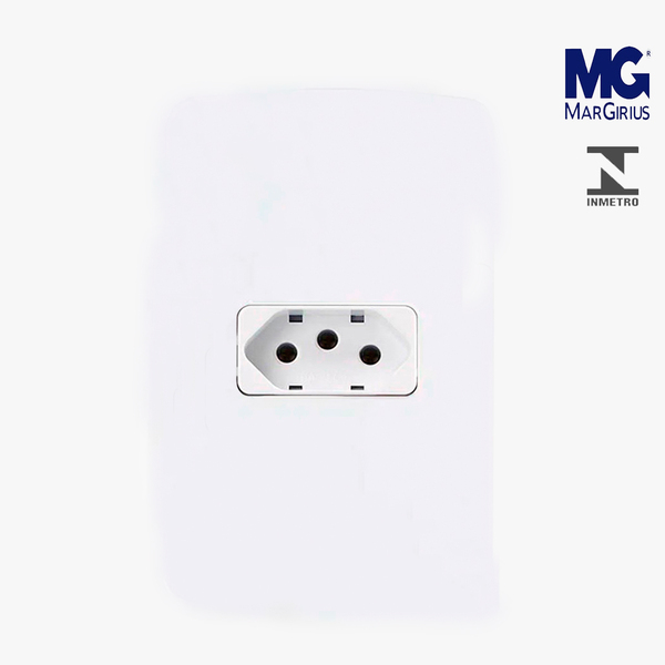 Conjunto Tomada Padrão 2p+t 20a 250v 4x2 Margirius B3 | Leroy Merlin