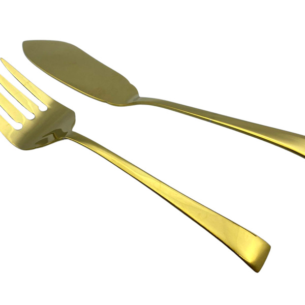 Conjunto Trinchante Para Peixe - Dourado Fineza | Leroy Merlin