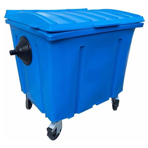Contêiner Plástico 660 Litros - Reforçado - Contentor Azul | Leroy Merlin