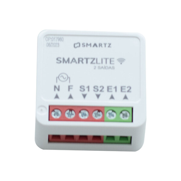 Controlador Smartz 2 Canal Stz1402n Automação Residencial St2917 ...