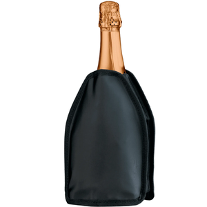 Cooler Térmico Para Garrafa De Espumante Champagne Bolsa Gel Preto ...