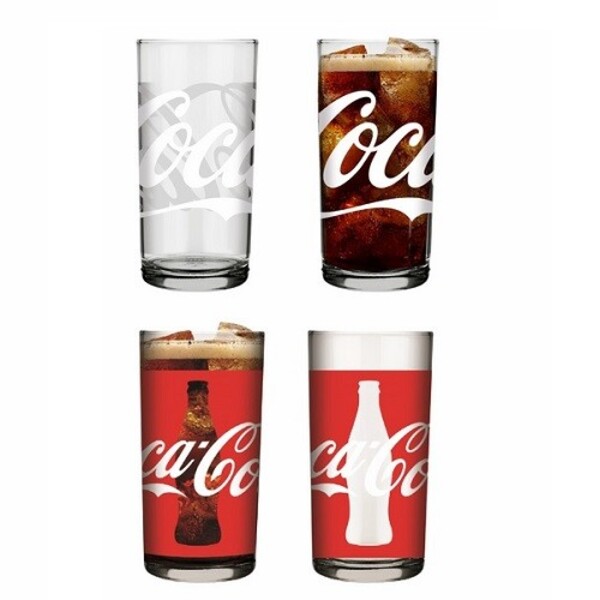 Copo Coca Cola Long Drink Cinza 390ml Nadir | Leroy Merlin